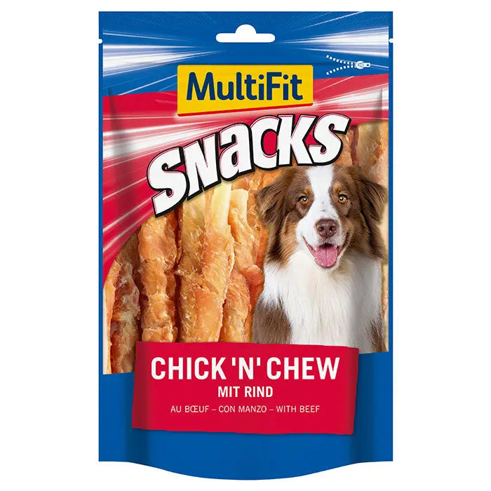 Køb MULTIFIT Snacks Chick´n Chew nr.4, 100 g her– Maxi Zoo Danmark