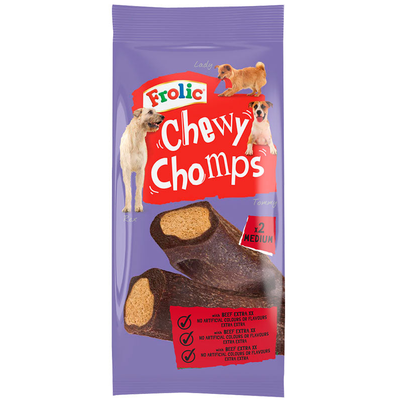 Køb FROLIC Adult Chewy Chomps snack 170 g her– Maxi Zoo Danmark