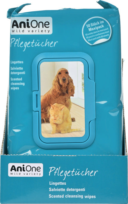 Renseservietter maxi pak 50 stk– Maxi Zoo Danmark