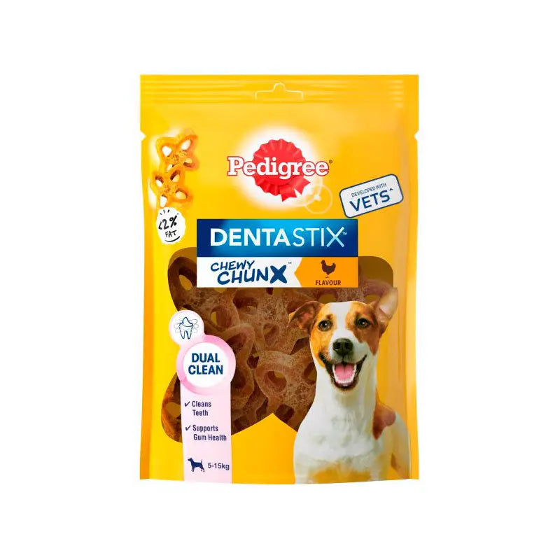 Denta Stix Chewy Chunx Mini kylling 68 g– Maxi Zoo Danmark