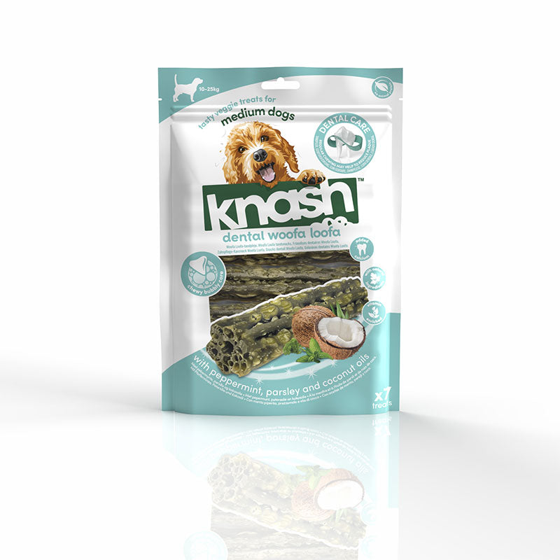 Woofa Loofa mint/kokos 7 stk– Maxi Zoo Danmark